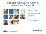 PPT - Common Assessment Framework PowerPoint Presentation, free ...