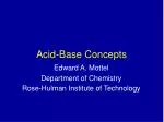PPT - Acid-Base Concepts PowerPoint Presentation, free download - ID ...