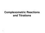 PPT - COMPLEXOMETRIC TITRATION PowerPoint Presentation, free download ...