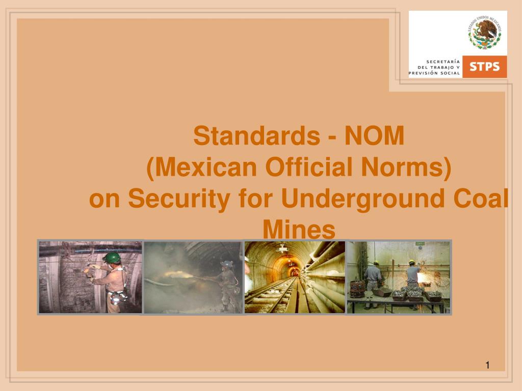 PPT - Standards - NOM (Mexican Official Norms) on Security for ...
