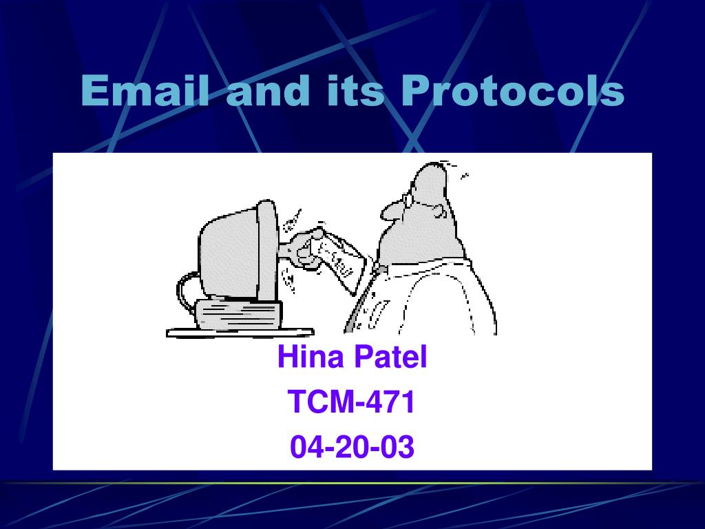 PPT - Email and its Protocols PowerPoint Presentation, free download ...