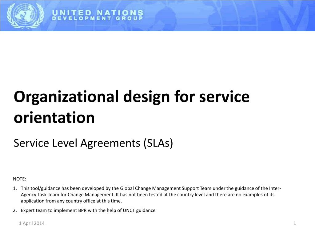 PPT - Organizational design for service orientation PowerPoint ...