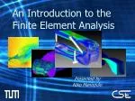 PPT - Introduction to Finite Element Method (FEM) PowerPoint Presentation - ID:9378974