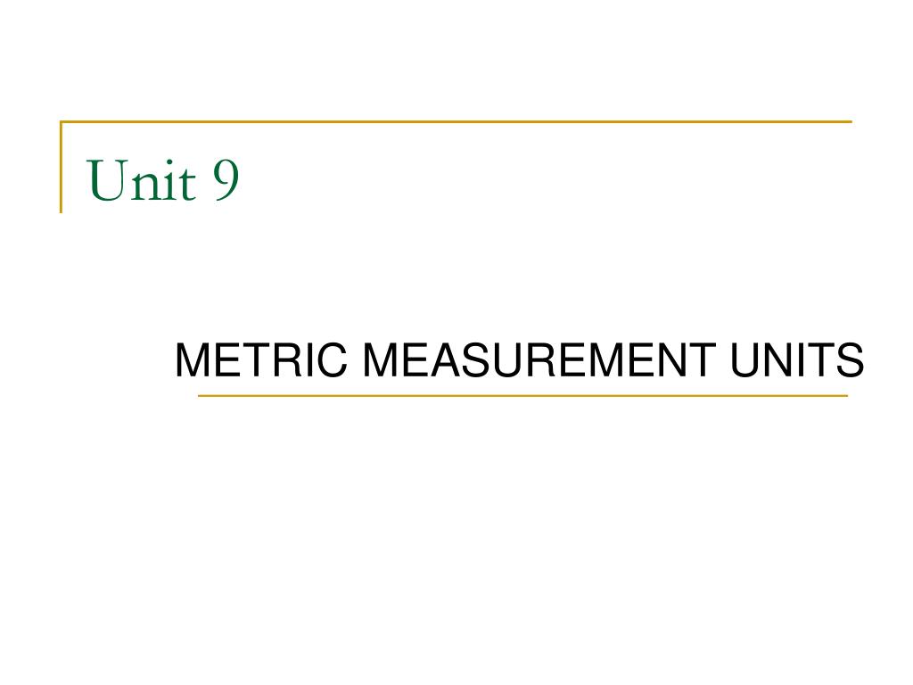 PPT - Unit 9 PowerPoint Presentation, free download - ID:591140