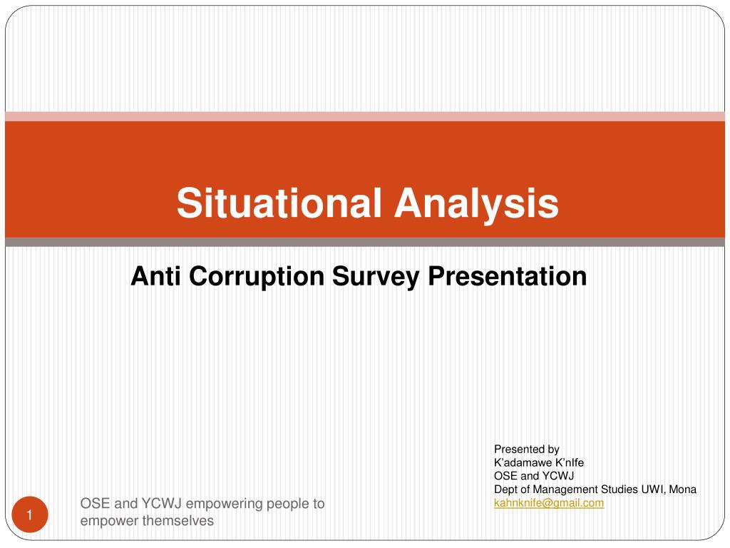 PPT - Situational Analysis PowerPoint Presentation, free download - ID ...