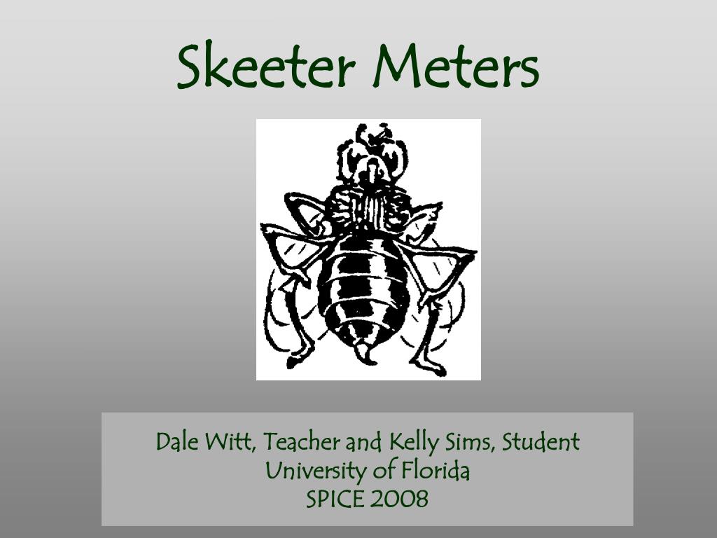 PPT - Skeeter Meters PowerPoint Presentation, free download - ID:592836