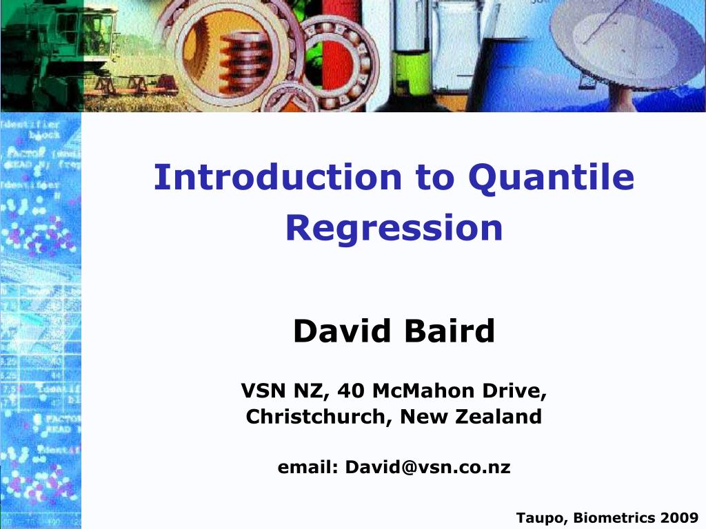 Ppt Introduction To Quantile Regression Powerpoint Presentation Free
