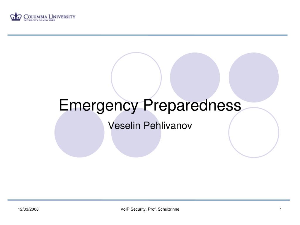 PPT - Emergency Preparedness PowerPoint Presentation, free download ...