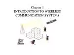 PPT - COMMUNICATION SYSTEM EECB353 Chapter 1 INTRODUCTION TO ...