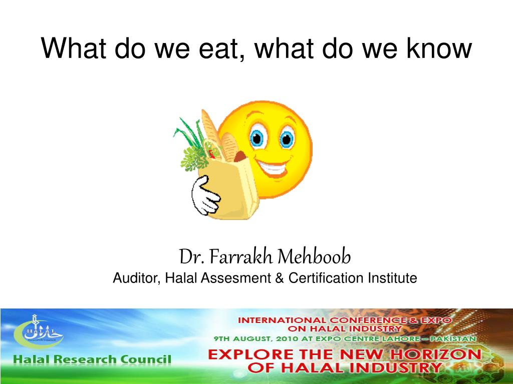 PPT - What do we eat, what do we know PowerPoint Presentation, free ...