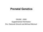 PPT - Genetics and Prenatal Development PowerPoint Presentation, free ...