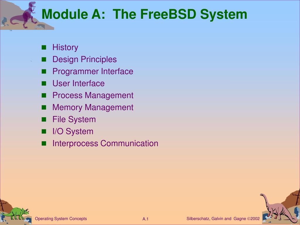 PPT - Module A: The FreeBSD System PowerPoint Presentation, free ...