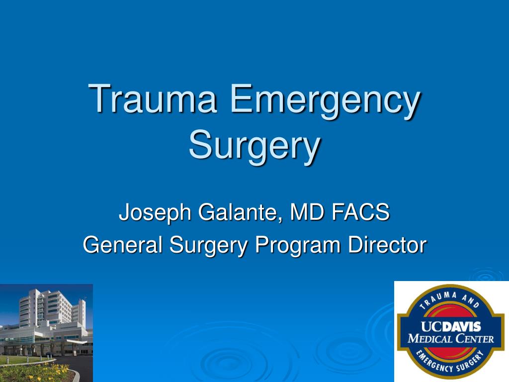 PPT - Trauma Emergency Surgery PowerPoint Presentation, free download ...