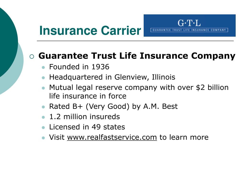 PPT - Insurance Carrier PowerPoint Presentation, free download - ID:604423