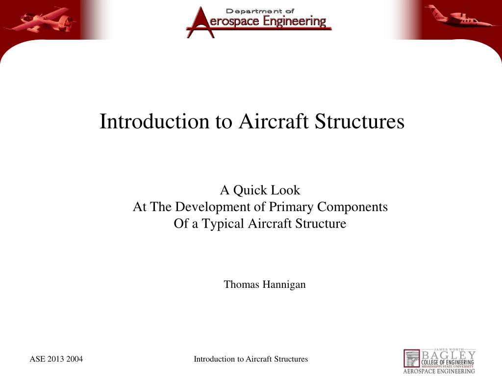 PPT - Introduction to Aircraft Structures PowerPoint Presentation, free ...