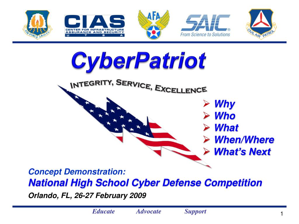 PPT - CyberPatriot PowerPoint Presentation, free download - ID:605461