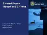 PPT - STANDARD CERTIFICATE OF AIRWORTHINESS PowerPoint Presentation ...