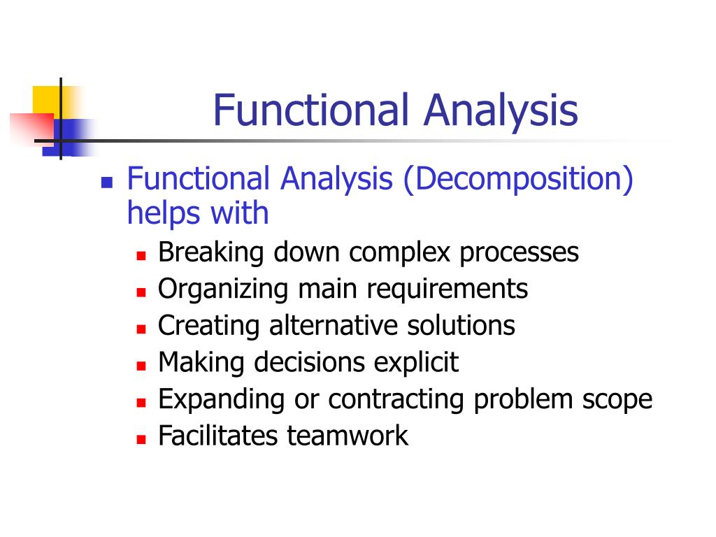 PPT - Functional Analysis PowerPoint Presentation, free download - ID ...