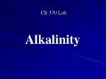 PPT - Alkalinity and hardness PowerPoint Presentation, free download ...
