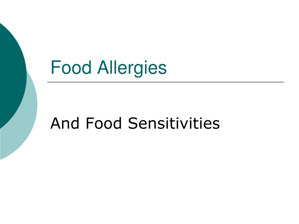 PPT - Food Allergies PowerPoint Presentation, free download - ID:607447