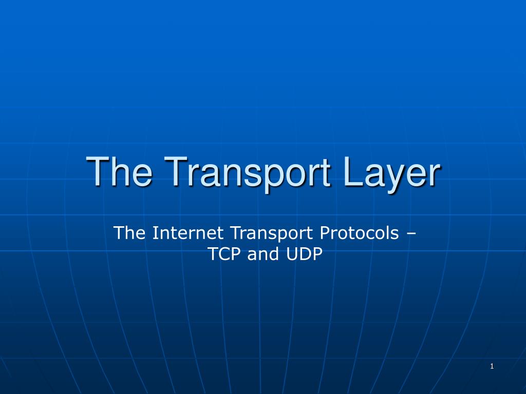 PPT - The Transport Layer PowerPoint Presentation, free download - ID ...