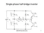 PPT - Single-phase half-bridge inverter PowerPoint Presentation, free ...