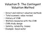 PPT - Contingent Valuation Method (CVM) PowerPoint Presentation, free ...