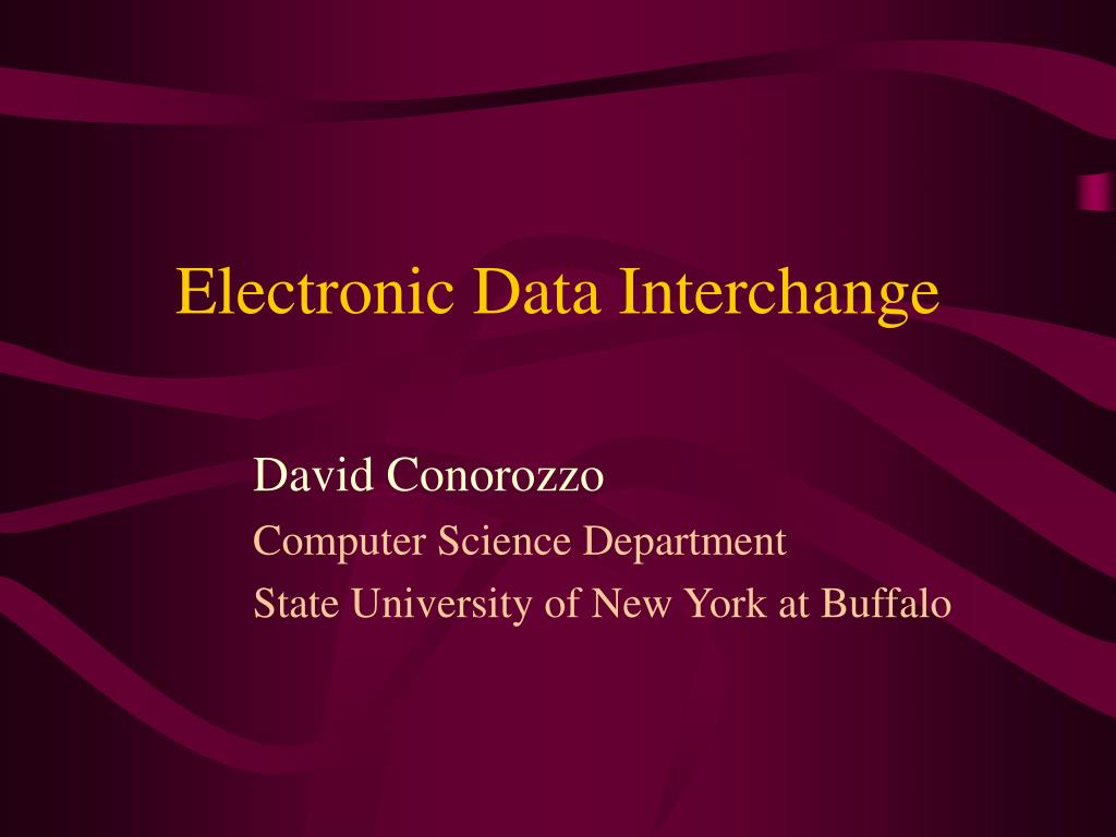 PPT - Electronic Data Interchange PowerPoint Presentation, free ...