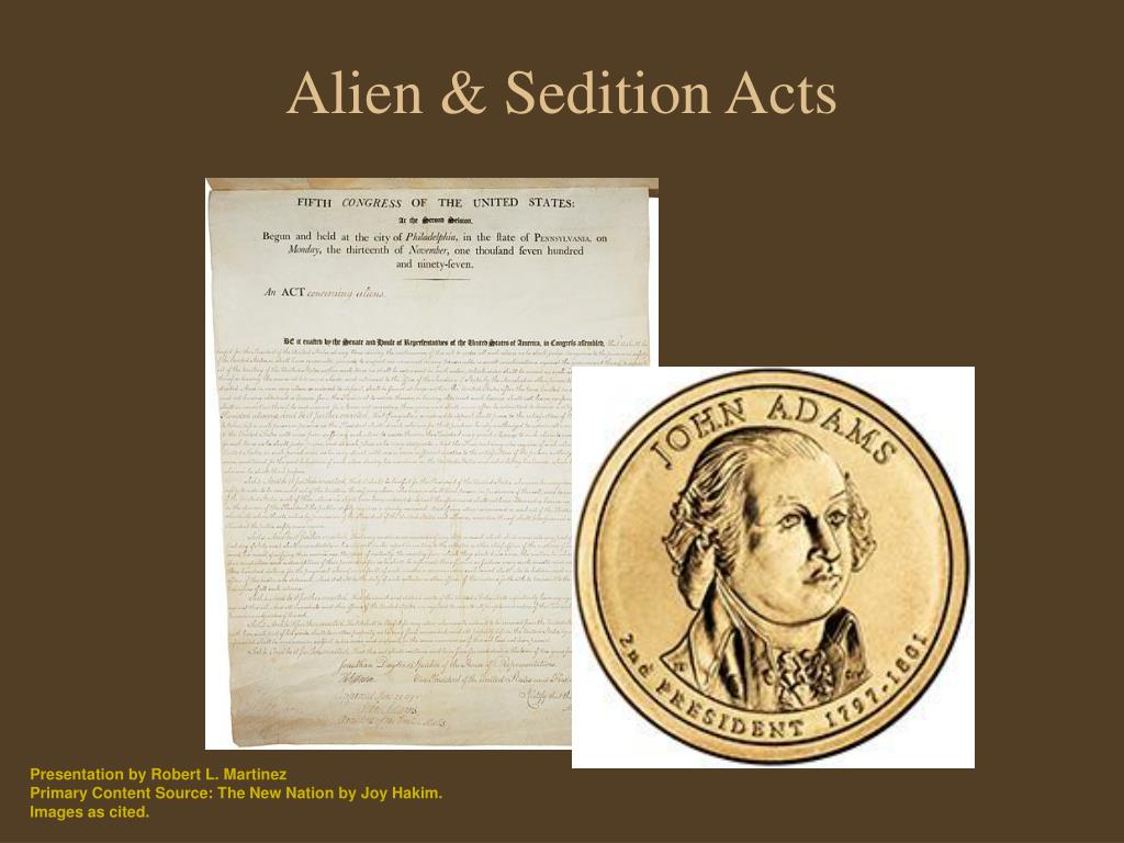 PPT - Alien & Sedition Acts PowerPoint Presentation, free download - ID ...