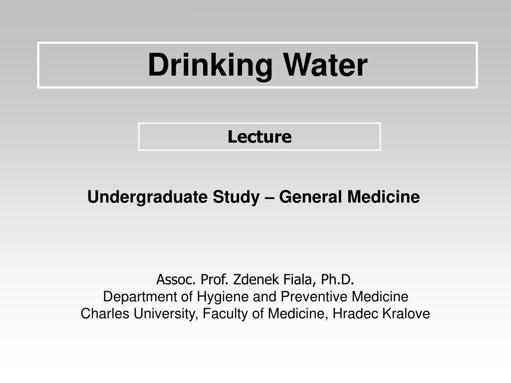PPT - Drinking Water PowerPoint Presentation, free download - ID:60941