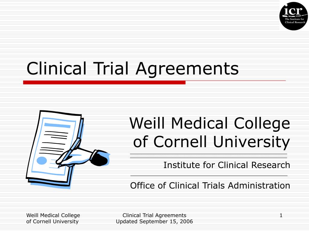 PPT - Clinical Trial Agreements PowerPoint Presentation, free download ...