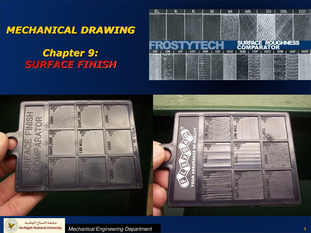 PPT - MECHANICAL DRAWING Chapter 9: SURFACE FINISH PowerPoint ...