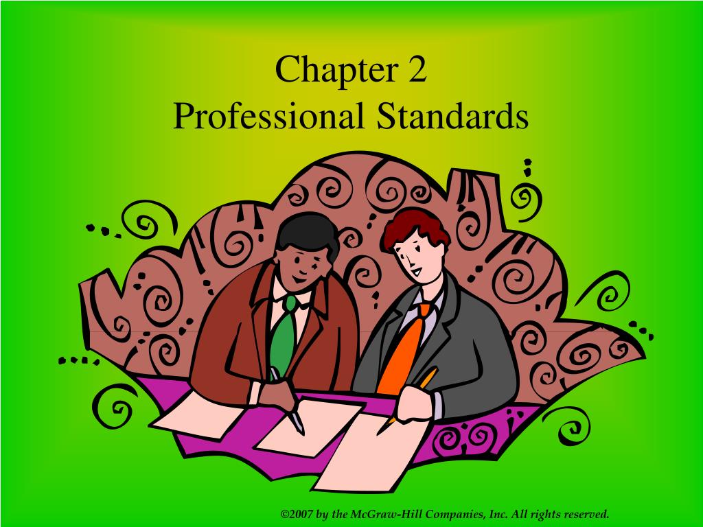 PPT - Chapter 2 Professional Standards PowerPoint Presentation, free ...