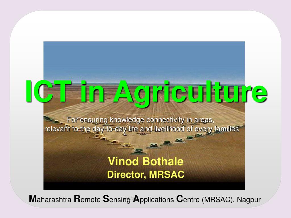 PPT - ICT in Agriculture PowerPoint Presentation, free download - ID:612463