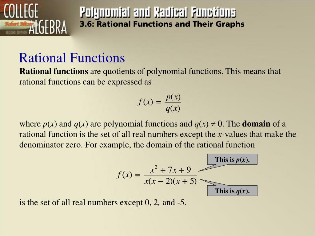 PPT - Rational Functions PowerPoint Presentation, free download - ID:612860