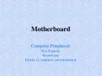 PPT - Motherboard PowerPoint Presentation, free download - ID:8916620