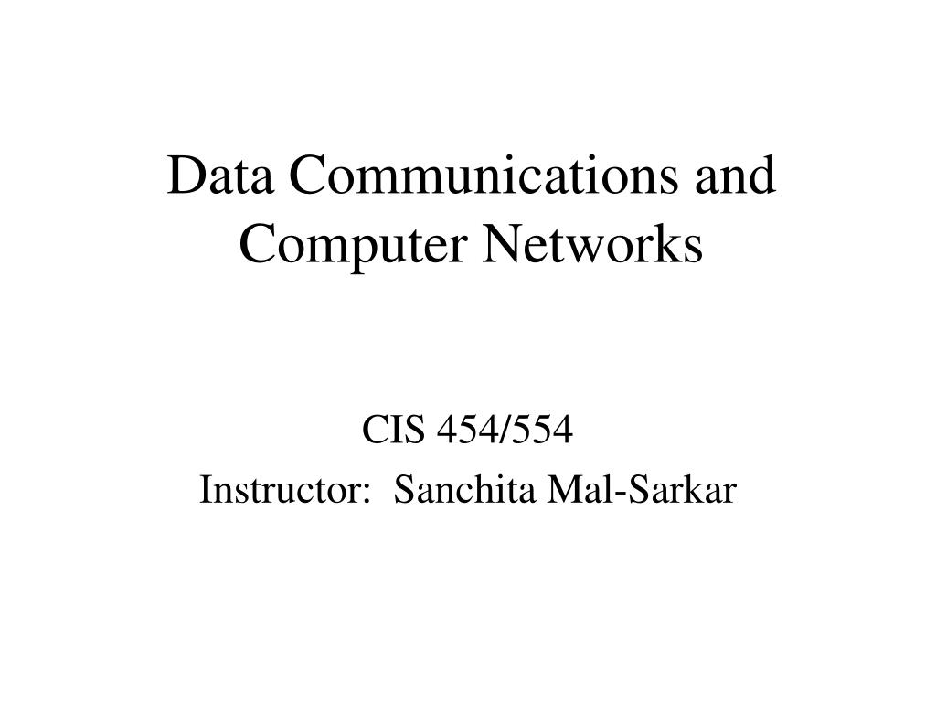 PPT - Data Communications and Computer Networks PowerPoint Presentation - ID:61331