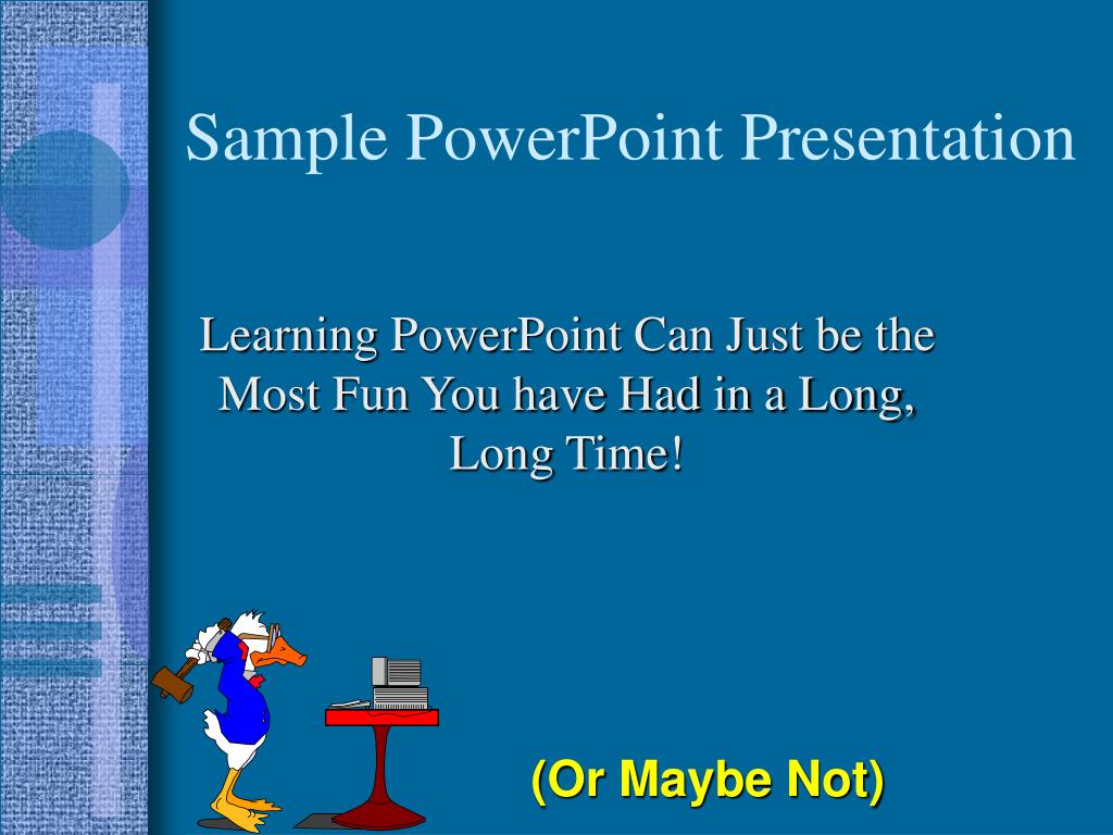 PPT - Sample PowerPoint Presentation PowerPoint Presentation, free ...