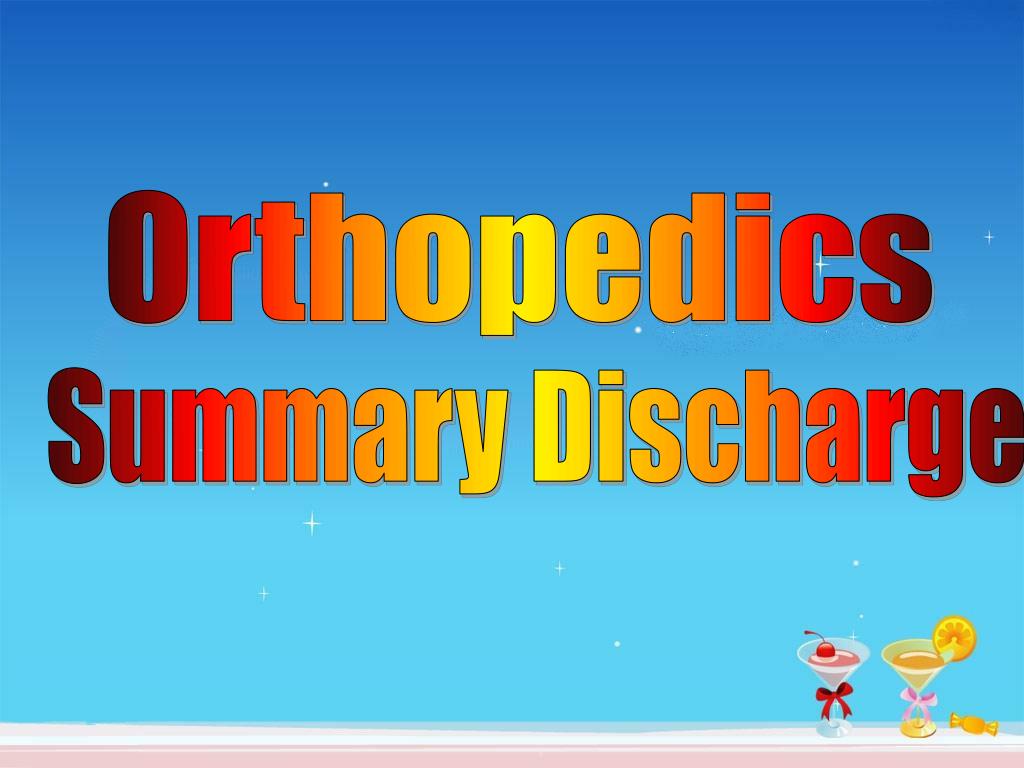 PPT - Orthopedics PowerPoint Presentation, free download - ID:61439