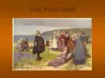 PPT - The Puritans and the Quakers PowerPoint Presentation, free ...