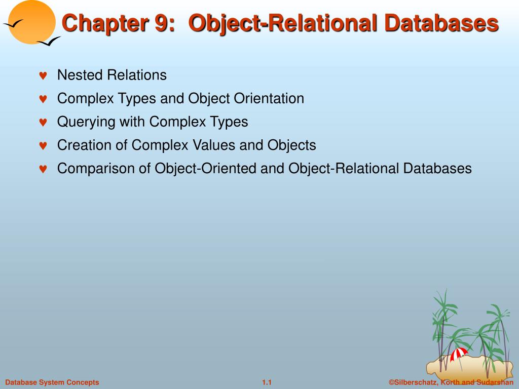 PPT - Chapter 9: Object-Relational Databases PowerPoint Presentation ...