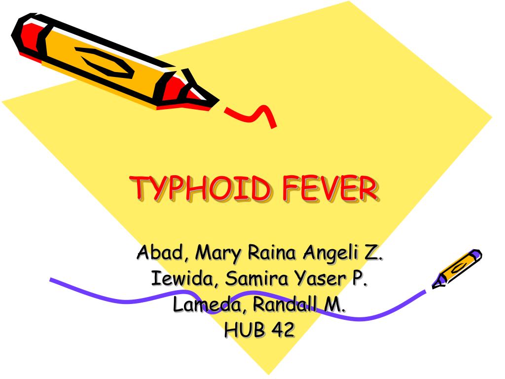 PPT - TYPHOID FEVER PowerPoint Presentation, free download - ID:617961