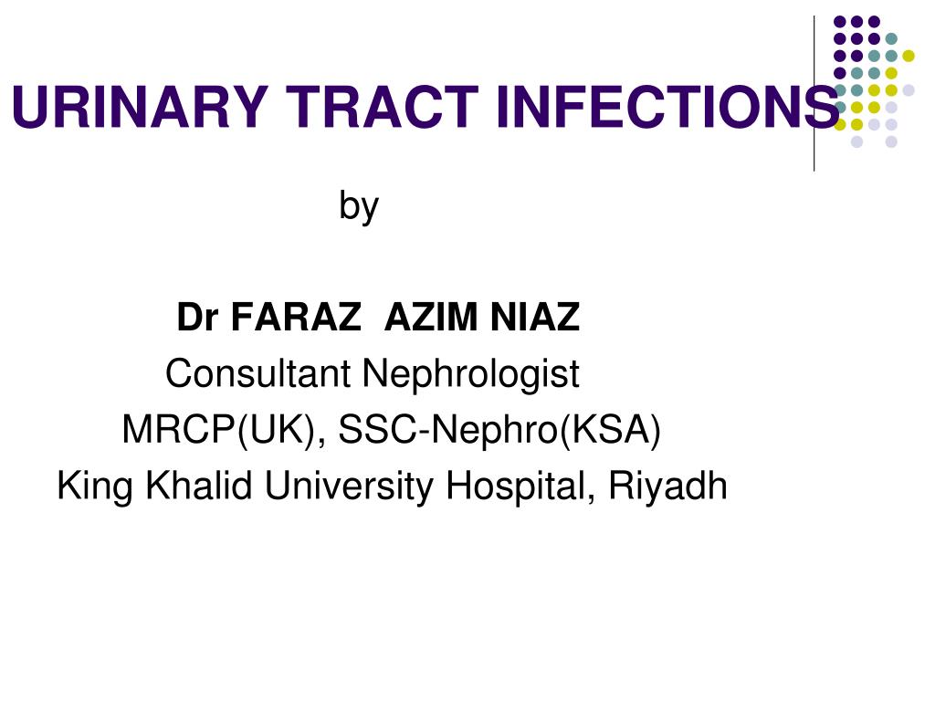 PPT - URINARY TRACT INFECTIONS PowerPoint Presentation, free download ...