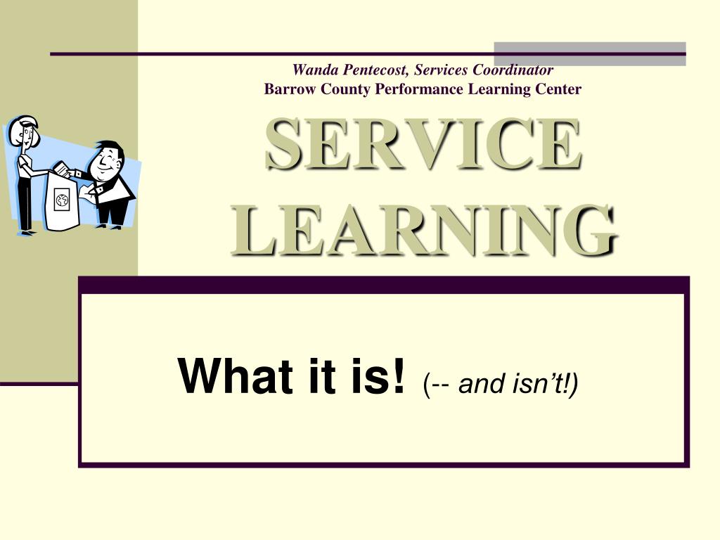 PPT - Wanda Pentecost, Services Coordinator Barrow County Performance ...