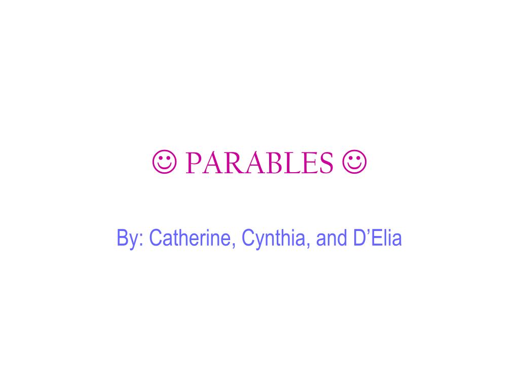 PPT - Inspirational Parables - Reflections on Faith and Redemption ...