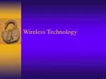 PPT - WIRELESS TECHNOLOGY PowerPoint Presentation, free download - ID ...