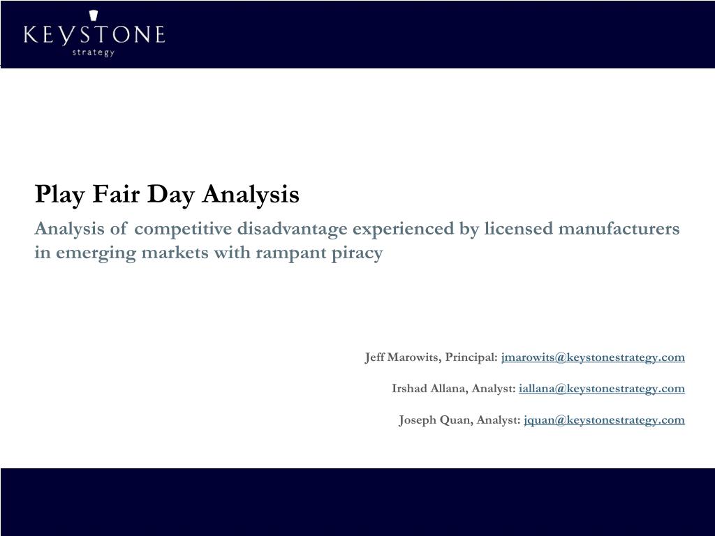 PPT - Play Fair Day Analysis PowerPoint Presentation, free download ...