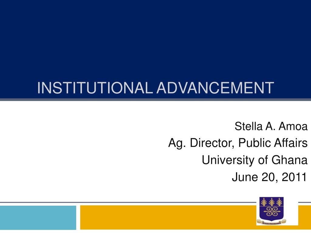PPT - INSTITUTIONAL ADVANCEMENT PowerPoint Presentation, free download ...
