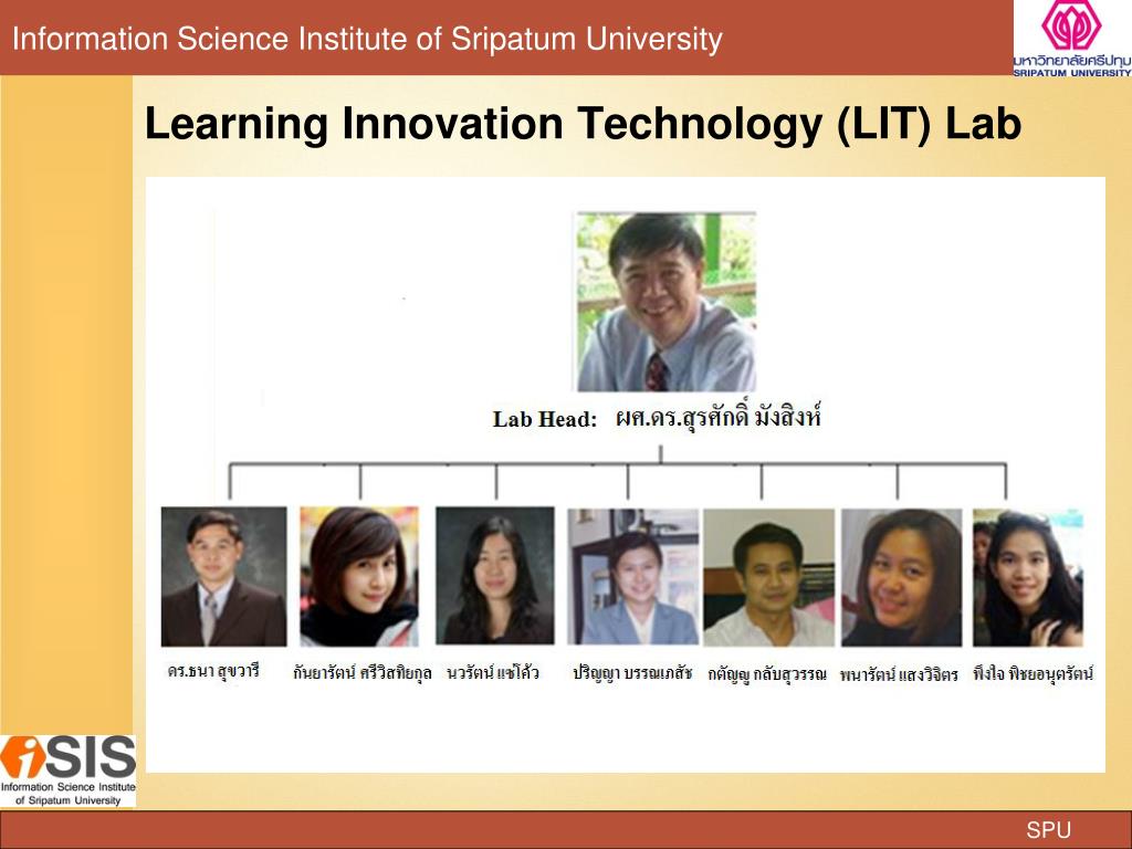 PPT - Learning Innovation Technology (LIT) Lab PowerPoint Presentation ...