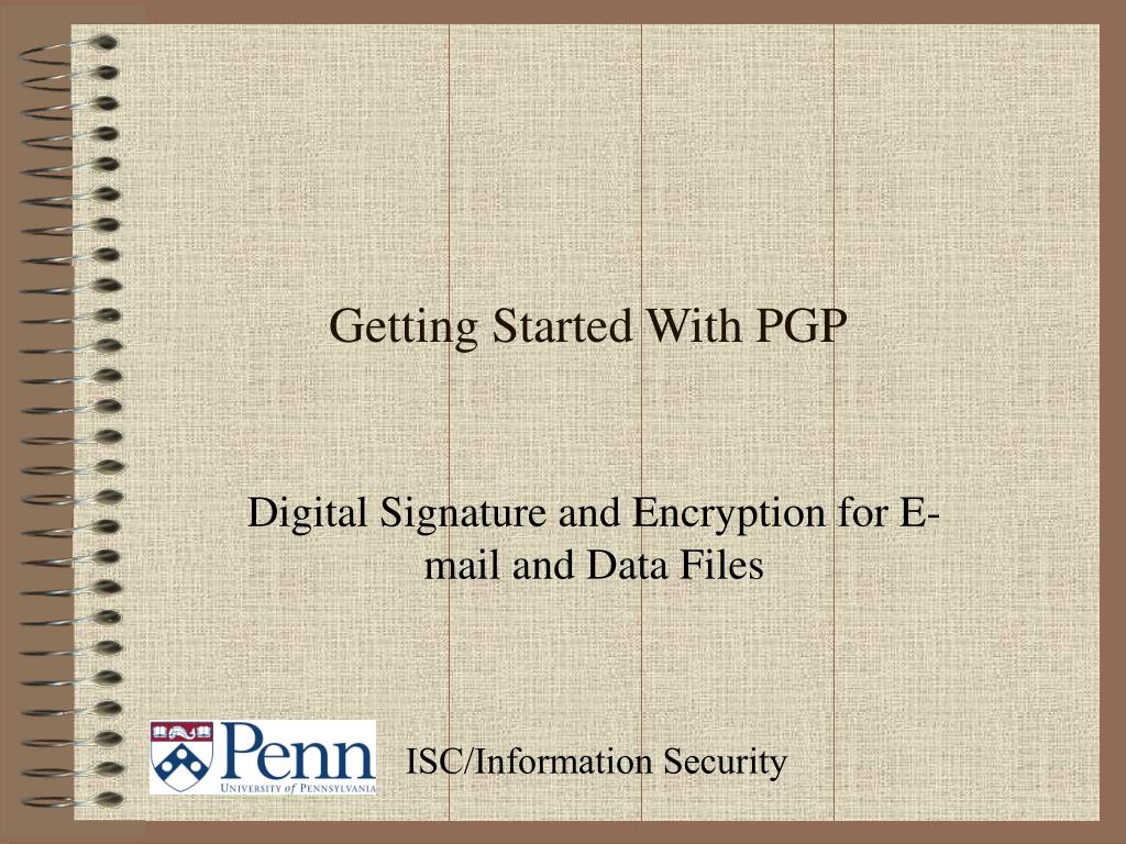 PPT - Getting Started With PGP PowerPoint Presentation, free download ...